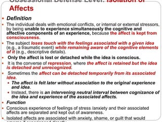 3.Defense mechanisms-Obsessional Defense Level.pptx