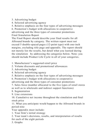 3. Advertising budget4. Selected advertising agency5. Relative.docx