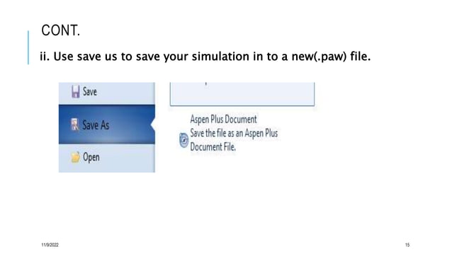 Using aspen plus for process simulation.pptx