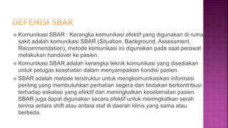 3. SBAR DAN KOMUNIKASI TERAUPETIK.pptx