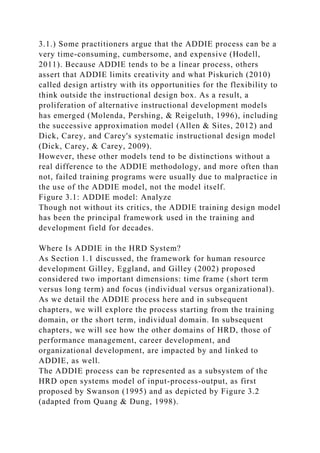 3.1 Analysis, Design, Development, Implementation, EvaluationEff.docx