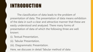 3. Tabulation of data.pptx | Databases | Computer Software and Applications