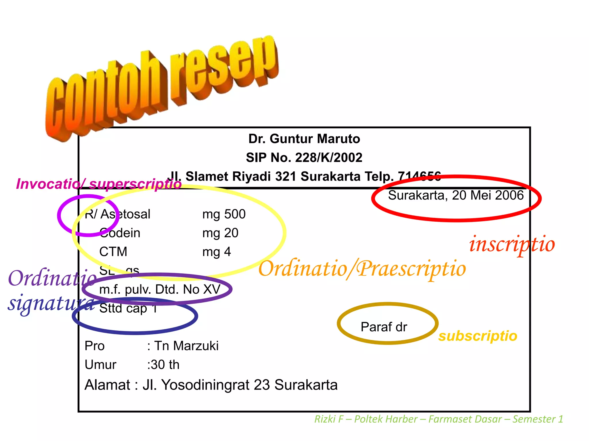 3. Resep dan Salinan Resep PPT.ppt