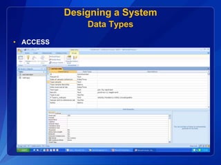 3.1 Database structure - designing a system.ppt