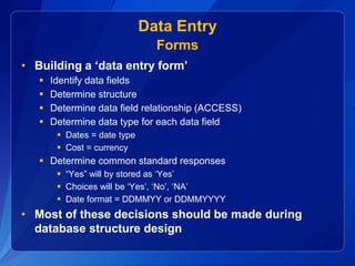 3.1 Database structure - designing a system.ppt