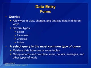 3.1 Database structure - designing a system.ppt