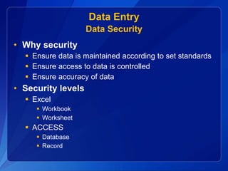 3.1 Database structure - designing a system.ppt
