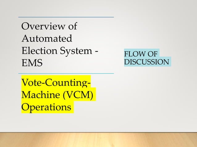 3.-Vote-Counting-Machine-Operations.pptx | Operating Systems | Computer Software and Applications