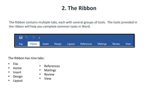 3. Basics of Microsoft word.pdf