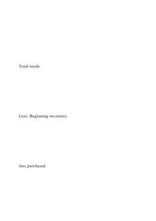 3. Calculate the ending inventory of drums for December of the pr.docx ...