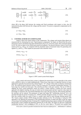 Power flow control in parallel transmission lines based on UPFC | PDF
