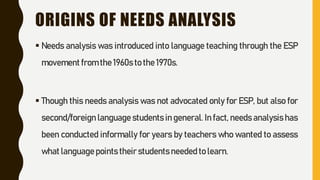 Need analysis for curriculum development.pptx