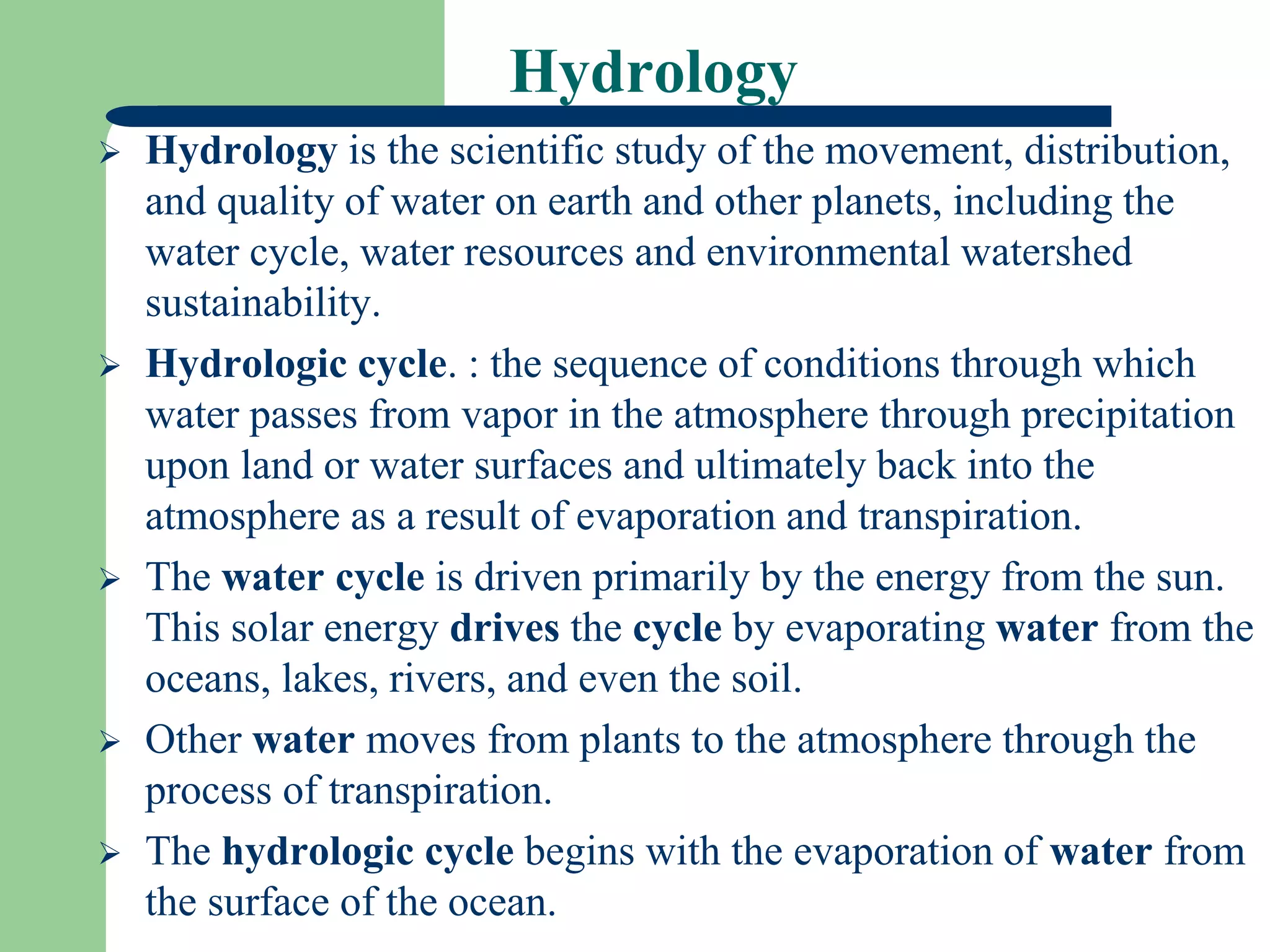 3. Hydrologic and Hydraulic Design Concept.ppt