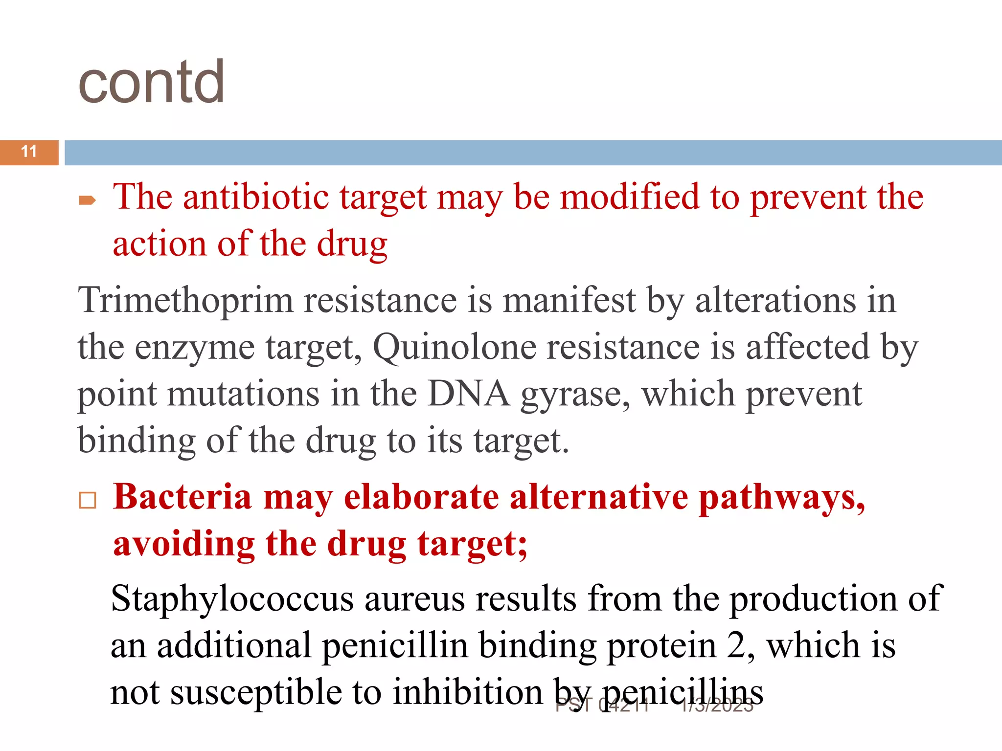 3. Principles of Antimicrobial Action.pptx