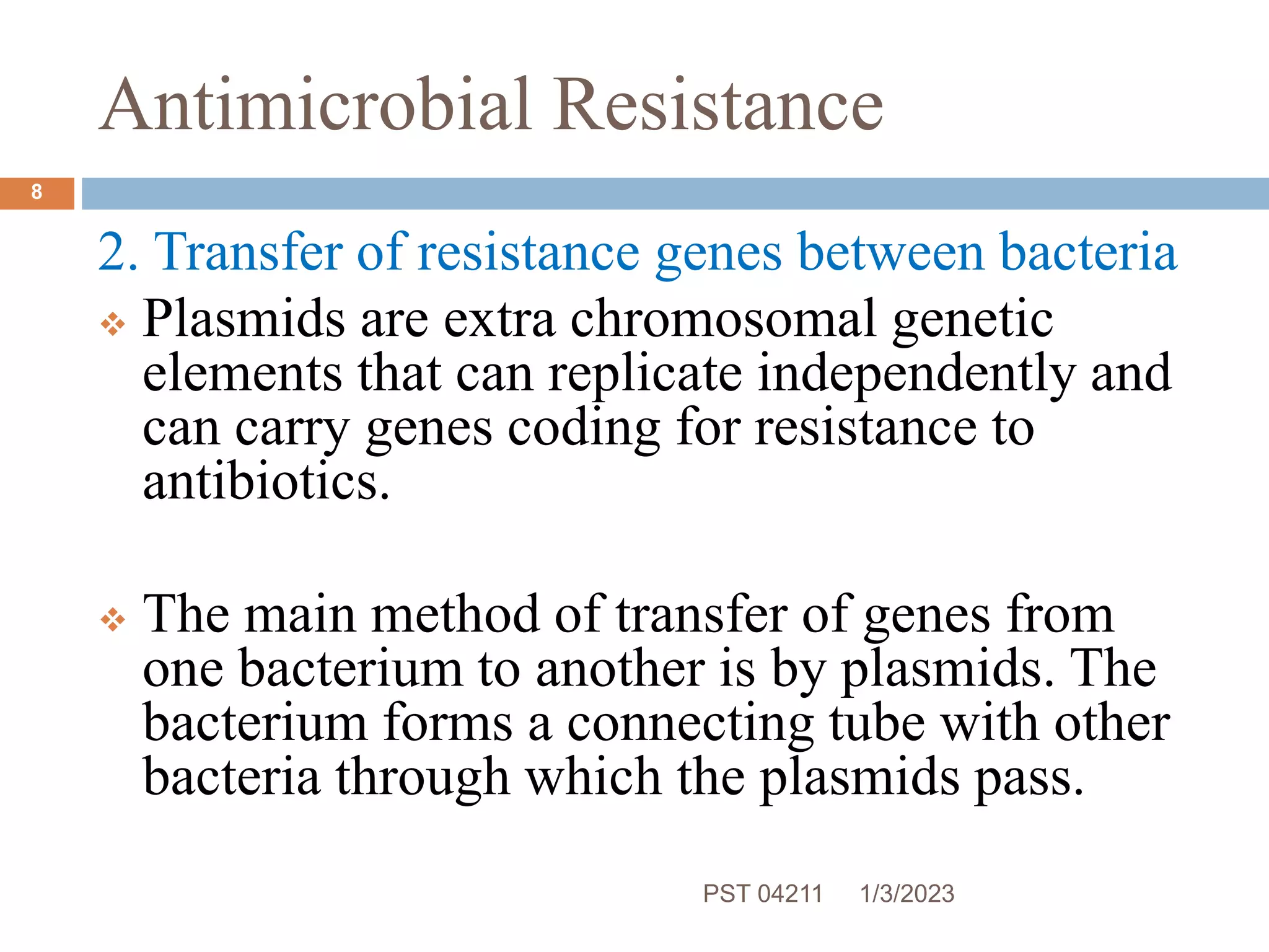 3. Principles of Antimicrobial Action.pptx