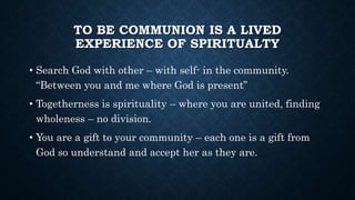 3. Communion in Community.pptx