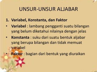 3. BENTUK ALJABAR.ppt