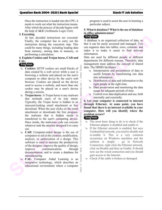 Bangladesh Bank Data entry control operator Question Solution. | PDF