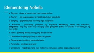 Ang Matanda at ang Dagat (Nobela).pptx
