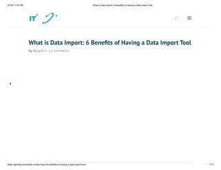 3.What is Data Import_ 6 Benefits of Having a Data Import Tool.pdf