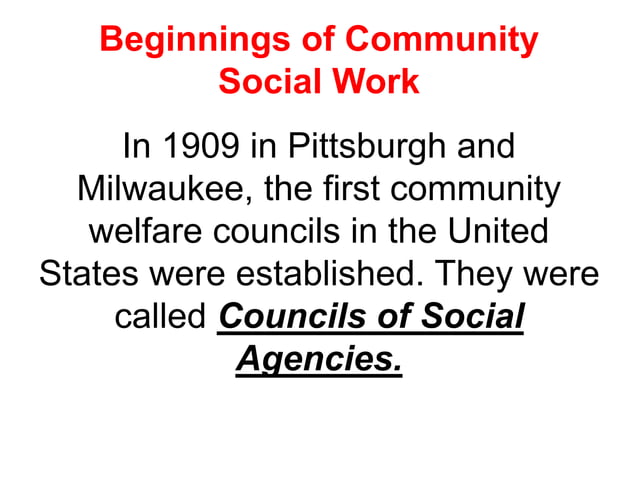 3. Social Work Practice with Communities.ppt | Non-Profit Organizations ...