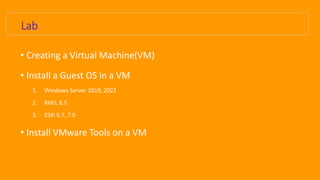 VMware DCV_ICM_Architectural Differences, Virtual Machines, Guest OS ...