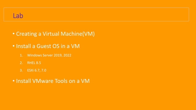 VMware DCV_ICM_Architectural Differences, Virtual Machines, Guest OS Install | PPT
