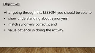 3. Understanding Synonyms.pptx