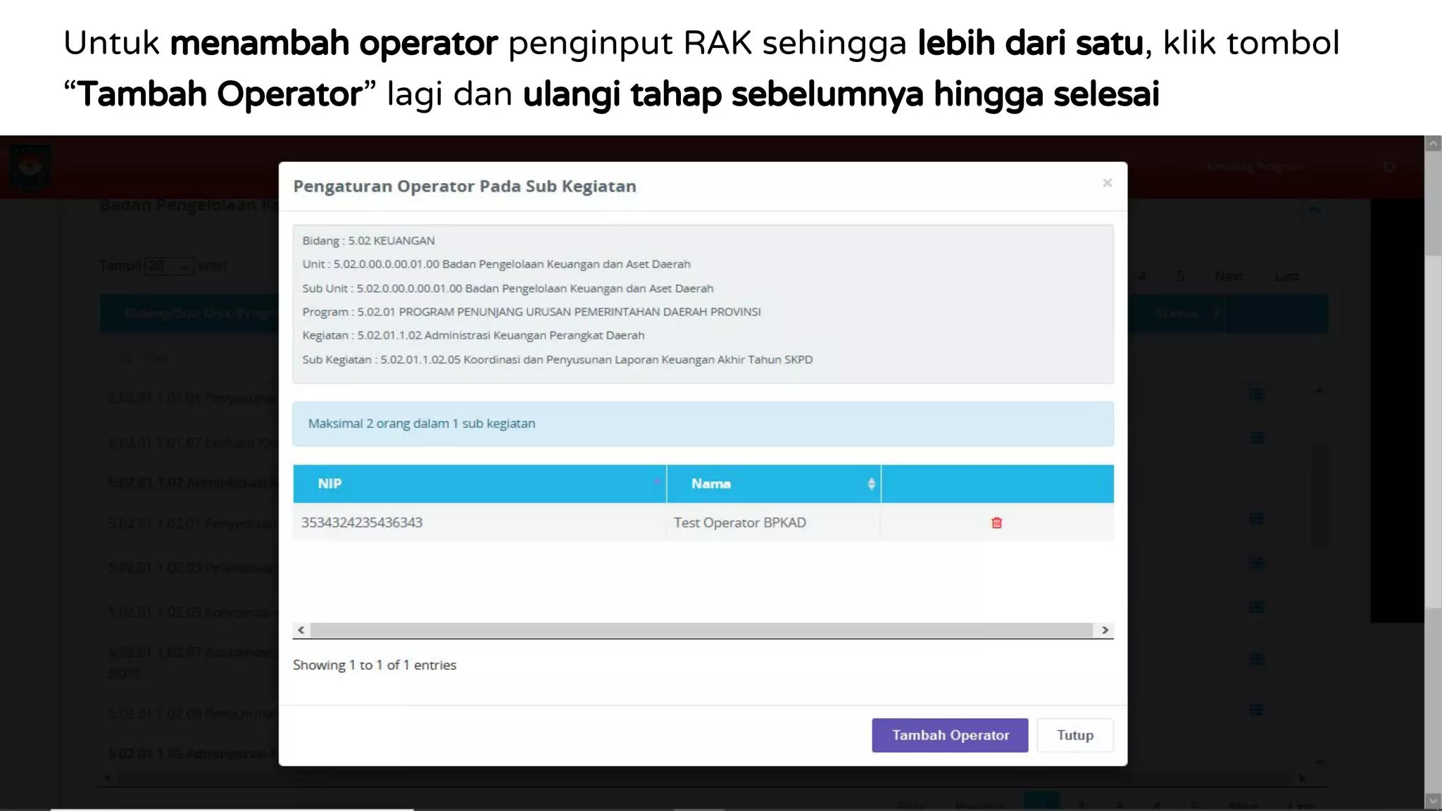 3. Manual Book SIPD Penatausahaan - Pengisian DPA, RAK, dan Pelimpahan ...