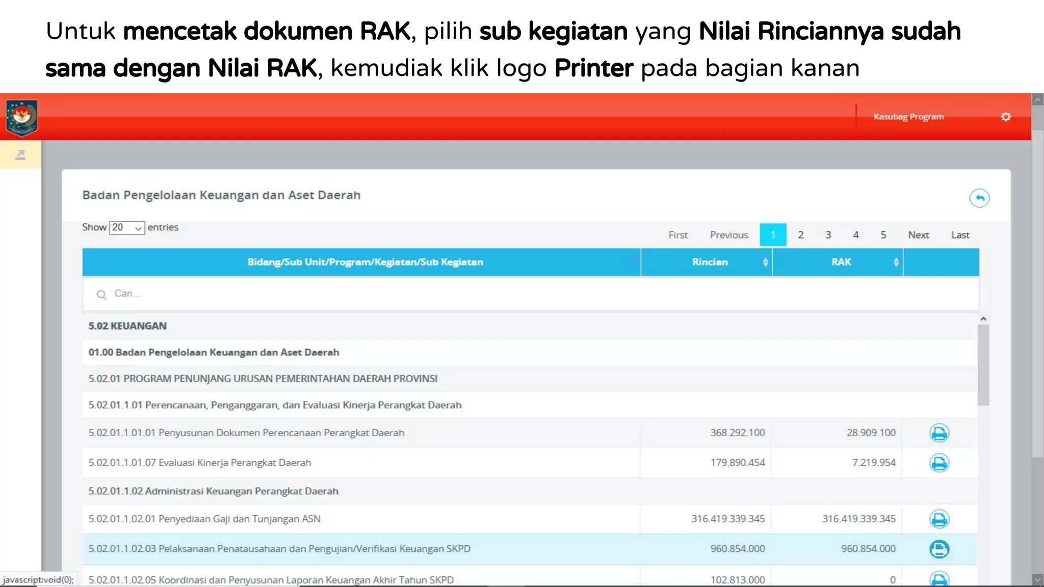 3. Manual Book SIPD Penatausahaan - Pengisian DPA, RAK, dan Pelimpahan ...