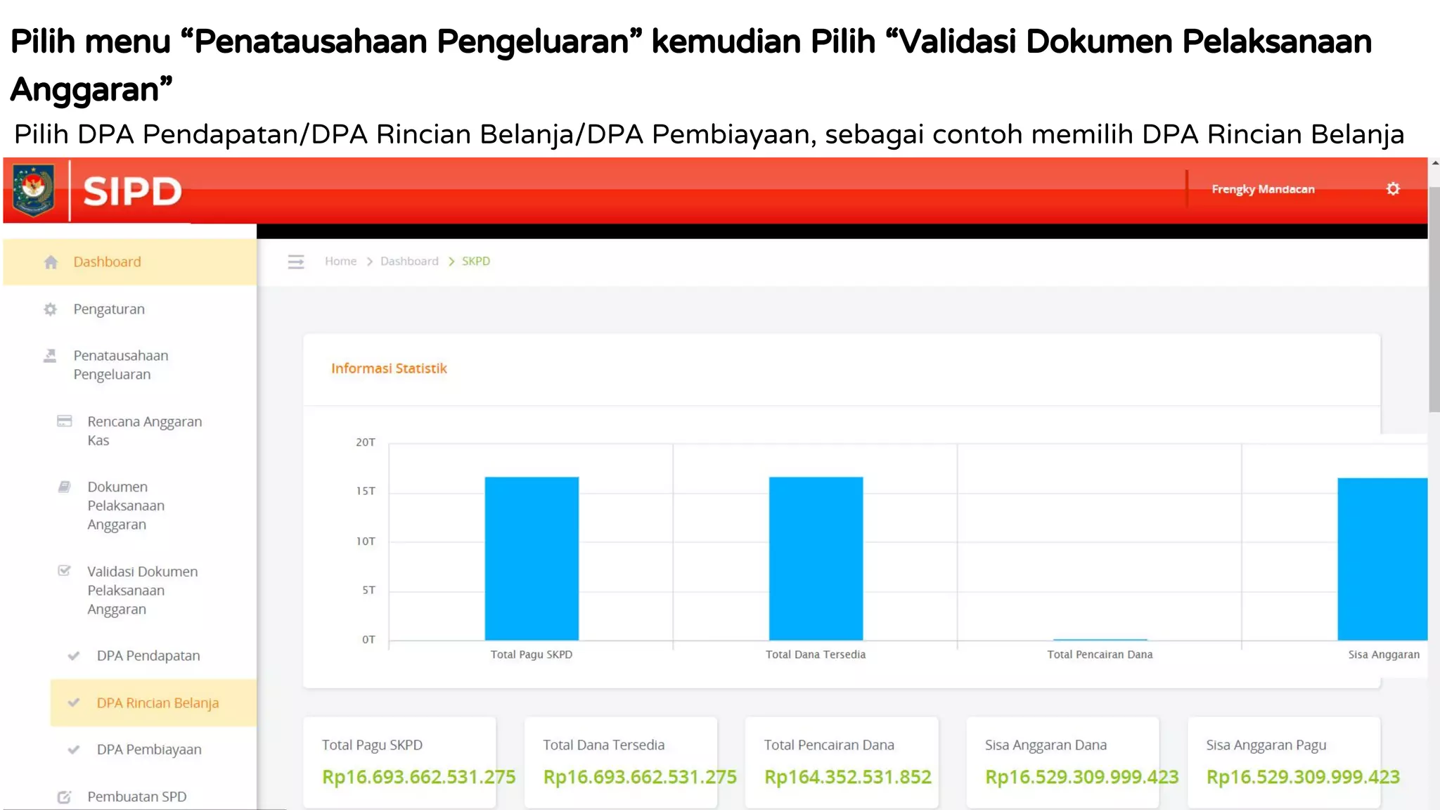 3. Manual Book SIPD Penatausahaan - Pengisian DPA, RAK, dan Pelimpahan ...