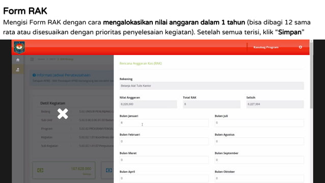 3. Manual Book SIPD Penatausahaan - Pengisian DPA, RAK, dan Pelimpahan ...