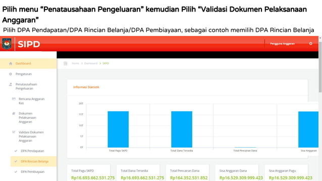 3. Manual Book SIPD Penatausahaan - Pengisian DPA, RAK, dan Pelimpahan ...