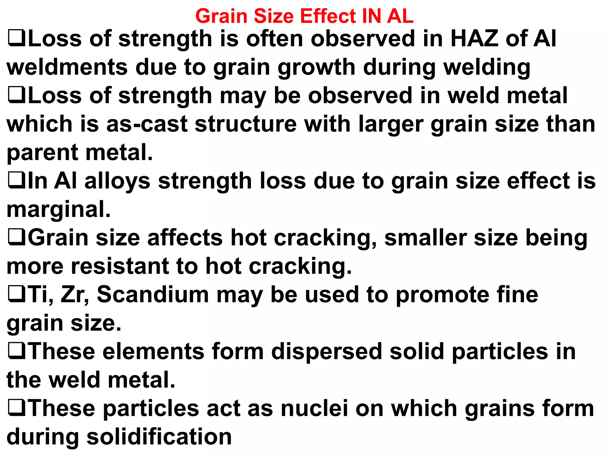 WELDING OF AL ALLOYS | PPTX