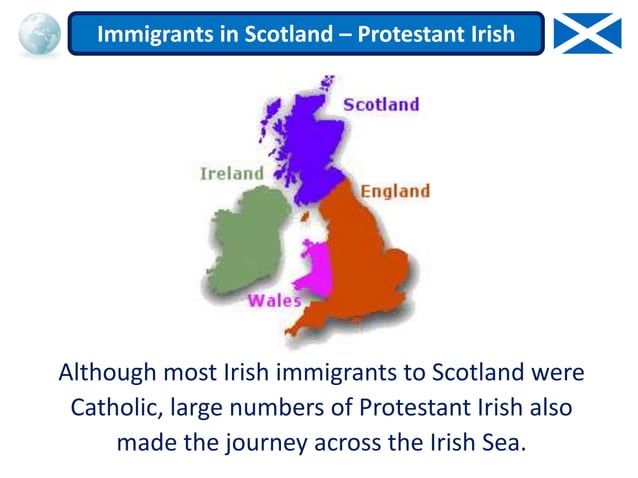 Higher migration and empire - Immigrants in Scotland - Irish ...
