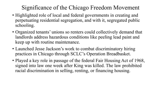 3.23.23 The Chicago Freedom Movement and Urban Uprisings.pptx