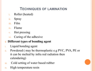 Bonded, Laminated & Bonded fabric (1).pptx