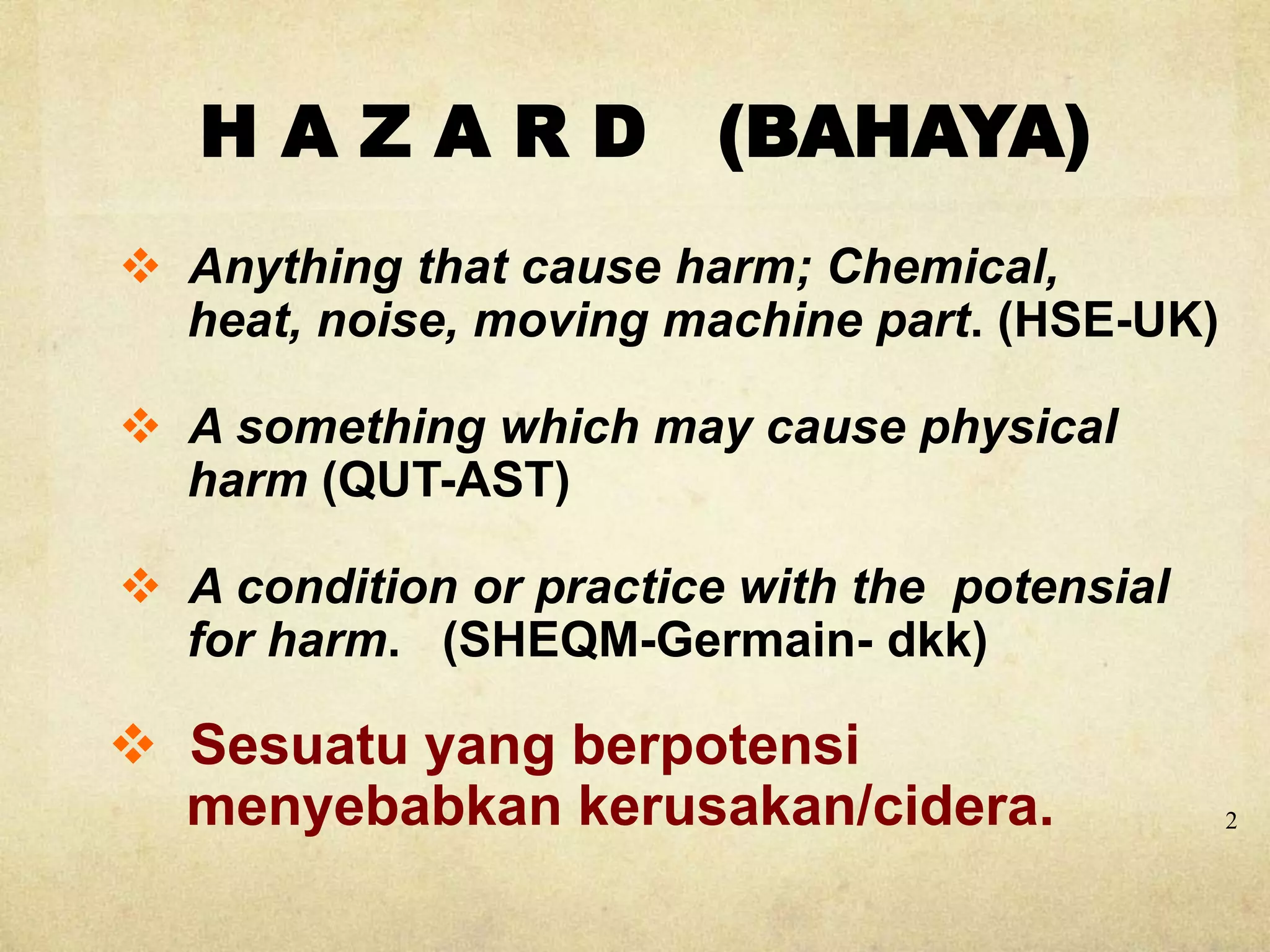 3. Hazard-Risk-2009 (1).PPT