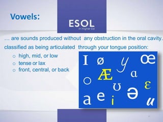 3.5MannerArticulation linguistics | PPT