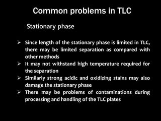 3. Thin Layer CHROMATOGRAPHY Bio Techniques.pptx