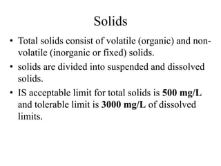 3.Quality of water.ppt | Chemistry | Science
