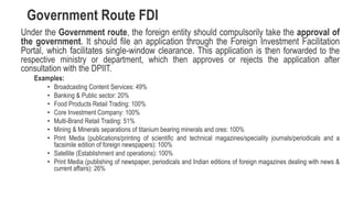 3. IB UNIT 2 - FDI AND INDIA.pptx | Mergers and Acquisitions | Business ...