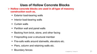3. Part-I I Block masonry work.pptx