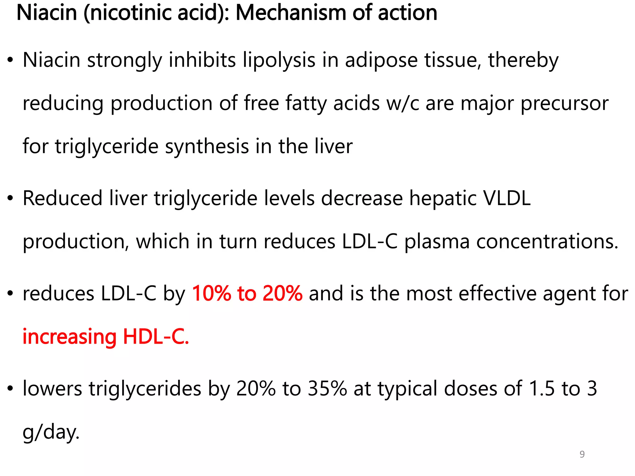 3. Drugs for Hyperlipidemia 3.pptx | Endocrine and Metabolic Diseases ...