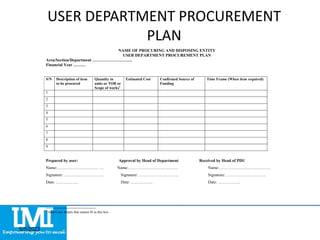 3. Project Procurement Planning..pptx