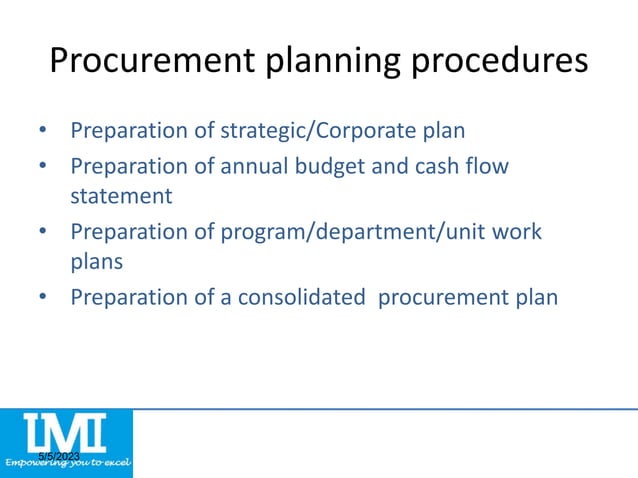 3. Project Procurement Planning..pptx