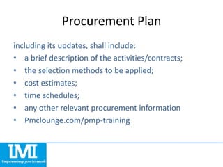 3. Project Procurement Planning..pptx