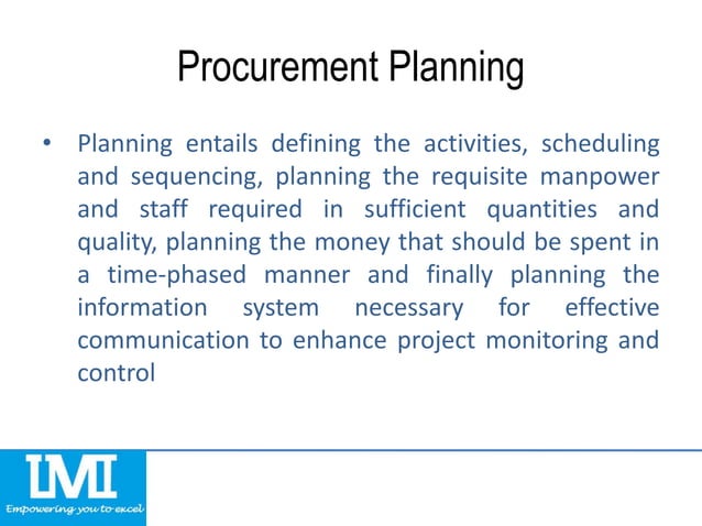 3. Project Procurement Planning..pptx