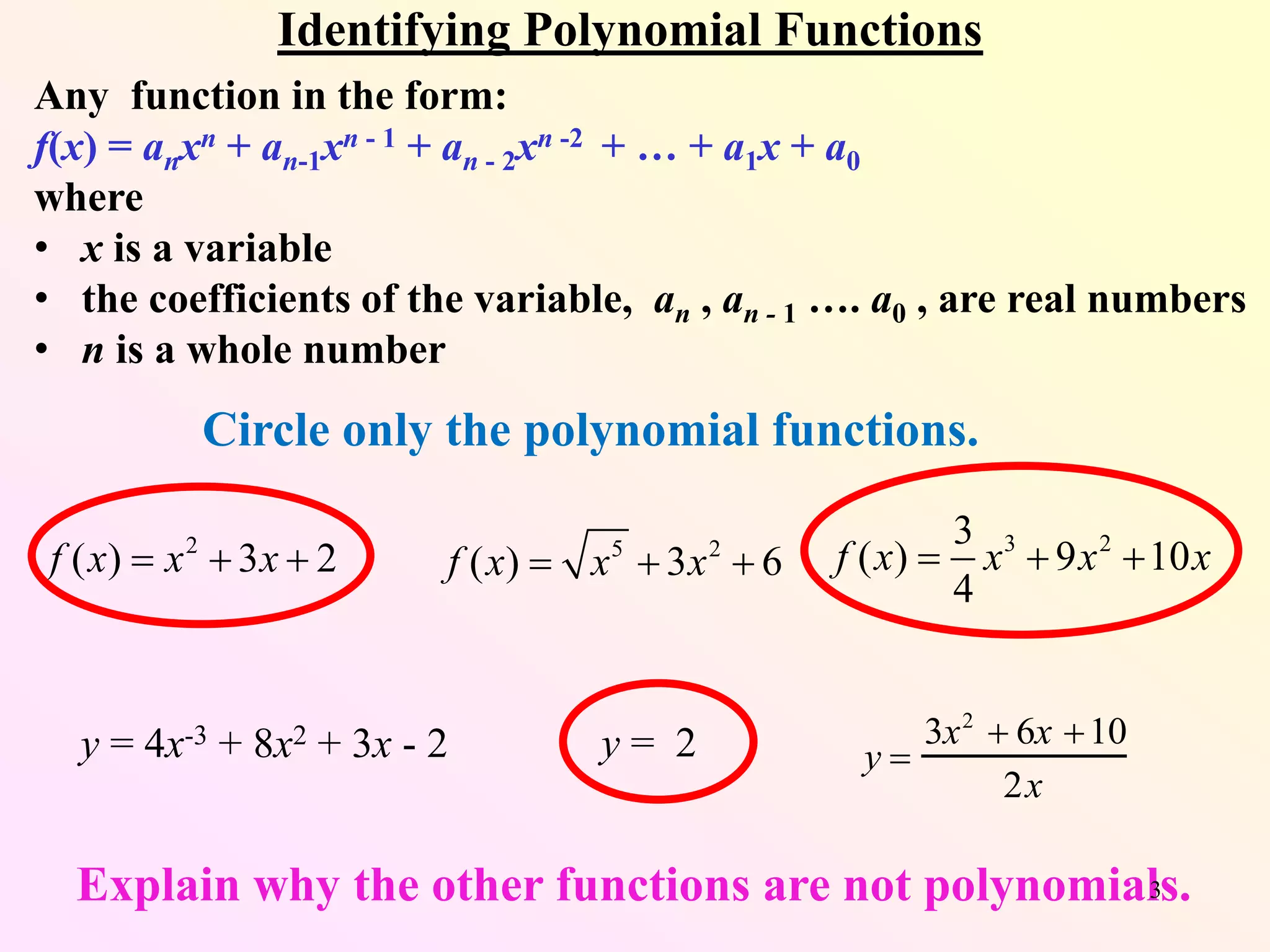 3.1 Characteristics of Polynomial Functions.pptx