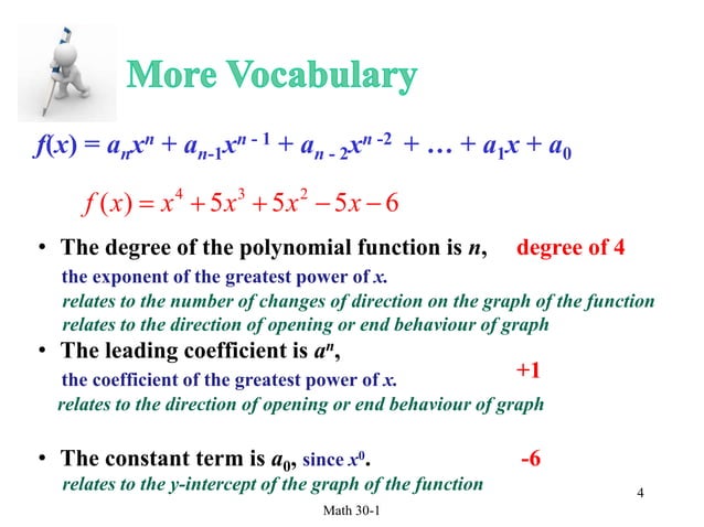 3.1 Characteristics of Polynomial Functions.pptx | Physics | Science